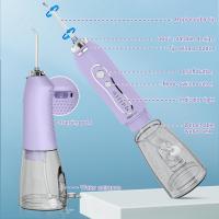 China Portable USB Power Electric Water Flosser Strong Water Pressure Dental Cleaner for Home Use Visual Dental Floss Removal Made for sale