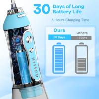 China Professional Oral Irrigator Rechargeable Portable Dental Irrigator Teeth Clean Oral Dental Floss Water Jet Irrigator for sale