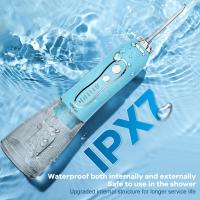 China Professional Oral Irrigator Rechargeable Portable Dental Irrigator Teeth Clean Oral Dental Floss Water Jet Irrigator for sale