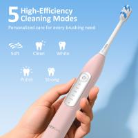 China Wireless Charging Washable Travel Home Dual-use Automatic Toothbrush 360 Toothbrush Teeth Whitening Brush for sale