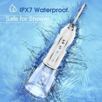 China High Quality Oral Irrigator Portable and Travel Teeth Care Dental Flosser With Wireless Charging Water Flosser for sale