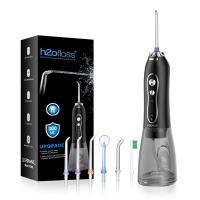 China Advanced Portable Dental Water Flosser Rechargeable USB Power Household Oral Care Cleaning Irrigator IPX7 Cordless Handle for sale