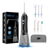 China Advanced Portable Dental Water Flosser Rechargeable USB Power Household Oral Care Cleaning Irrigator IPX7 Cordless Handle for sale