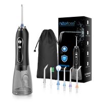 China Advanced Portable Dental Water Flosser Rechargeable USB Power Household Oral Care Cleaning Irrigator IPX7 Cordless Handle for sale