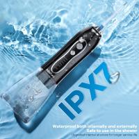 China Advanced Portable Dental Water Flosser Rechargeable USB Power Household Oral Care Cleaning Irrigator IPX7 Cordless Handle for sale