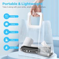 China Advanced Portable Dental Water Flosser Rechargeable USB Power Household Oral Care Cleaning Irrigator IPX7 Cordless Handle for sale