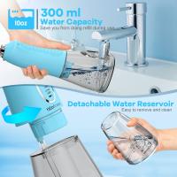 China Portable Dental Care Kit PPS Oral Irrigator Featuring Water Flosser and Detachable Toothbrush for On-the-Go Hygiene for sale