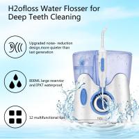 China OEM Countertop Water Flosser Oral Irrigator with 5-110PSI Water Pressure 1 Year Warranty and ABS+PC Material for sale