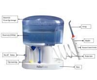 China 1000ML Capacity Countertop Water Flosser with 30 Days/Charge and FCC & CE Certified Oral Irrigator for Family Use for sale