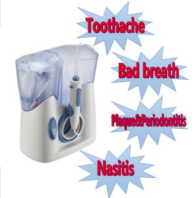 China Portable 2 in 1 Water Flosser with 300ML Capacity and 30 Days Battery Life for Teeth Cleaning for sale