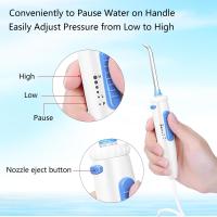 China Professional Countertop Water Flosser with 1200 Times/min Pulse Frequency AC-220V-50/60HZ Electric Supply and 1 Year Warranty for sale