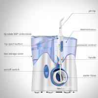 China Professional Countertop Water Flosser with 30-110PSI Adjustable Water Pressure 45W Power Supply and 1 Year Warranty for sale