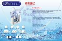 China Professional Countertop Water Flosser with 30-110PSI Adjustable Water Pressure 45W Power Supply and 1 Year Warranty for sale