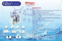 China Professional Countertop Water Flosser with 20-140PSI Water Pressure FCC Certified and Rechargeable Design for sale
