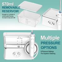 China H2ofloss Portable Oral Irrigator with 570ml Water Tank 2500mAh Battery and 5 Nozzles for Effective Dental Cleaning for sale