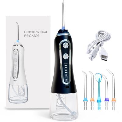 China 5 Modes Custom Mode Dental Water Flosser IPX7 Waterproof For Travelling for sale