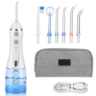 China Cordless Water Flosser IPX7 Waterproof 5 Different Intensity Modes USB Charging for sale
