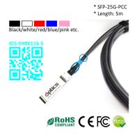 China SFP28-25G-DAC5M 25G SFP28 To SFP28 DAC(Direct Attach Cable) Cables (Passive) 5M Dac Sfp28 for sale
