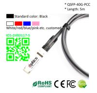 China IOS-D#80117-5, IQSFP-40G-DAC5M, 40G QSFP+ To QSFP+ DAC(Direct Attach Cable) Cables (Passive) 5M Qsfp Dac Cable for sale