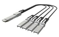 China 400G QSFPDD to 4x100G QSFP56 Breakout (Direct Attach Cable) Cables (Passive) 1M 400G QSFPDD DAC for sale