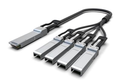 China QSFP-40G-DAC5M-B4 40G QSFP+ to 4x10G Breakout DAC(Direct Attach Cable) Cables (Passive) 5M 40G QSFP+ DAC for sale