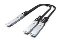 China QSFP28-100G-DAC1M-B2, 100G QSFP28 To 2x50G qsfp28 direct attach cable 1M for sale