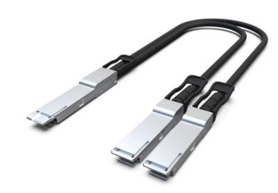 China QSFP28-100G-DAC1M-B2, 100G QSFP28 To 2x50G qsfp28 direct attach cable 1M for sale