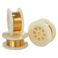 China Corrosion Resistance Gold Plated Tungsten Wire For LED And Camera Market for sale