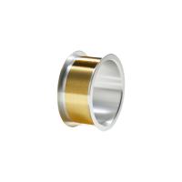 China Ultra Thin 0.05mm Gold Coated Silver Spooled Wire For High Reliability Electrical Interconnects for sale
