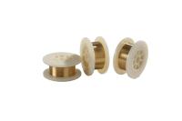 China Ultra Fine Wire Diameter 0.011mm Gold Plated Tungsten Wire For Medical Device Industry for sale