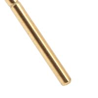 China Big Round Head Spring Test Probe with High Passing Current and Low Impedance for PCB Testing for sale