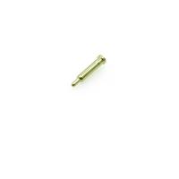 China Gold Plated Spring Test Probe with 9mm Total Length 6.5mm Tube Length and 2.5mm Needle for PCB Testing for sale