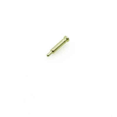 China Gold Plated Spring Test Probe with 9mm Total Length 6.5mm Tube Length and 2.5mm Needle for PCB Testing for sale