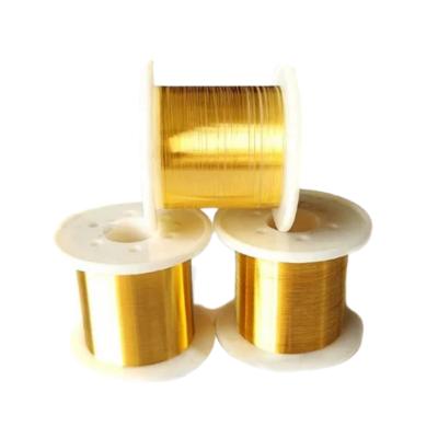 China 99.999% Gold-Coated Tungsten-Rhenium Wire with 3% Rhenium Alloy and 0.5 Micron Coating Thickness for sale