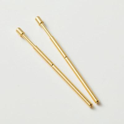 China Custom Sizes Brass Barrel Stainless Steel Spring Test Probe for Precision PCB Testing for sale