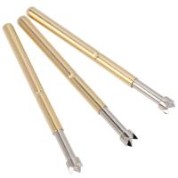 China Spring Test Probes, 100Pcs P125-Q High Accuracy Round Pogo Pins for PCB Board Testing Contact for sale
