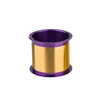 China 99.999% Fine Gold Bonding Wire with 500/1000 Meters Length and 98% Conductivity for Microelectronics for sale