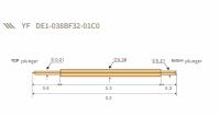 China High Quality Switch Contact Pin Test Probe YF DE1-038BF32-01C0 for sale