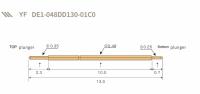 China High Quality Switch Contact Pin Test Probe YF DE1-048DD130-01C0 for sale