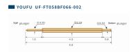 China High Quality Brass Spring Loaded 4 Pin PCB Contact Pin for Electronic Device for sale