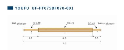 China China Supplier Double Ended Pogo Pin Spring Loaded Probe for PCB Testing | Custom Available for sale