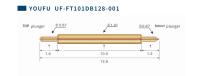 China Double Ended Pogo Pin Spring Loaded Probe for PCB Testing & Semiconductor Inspection for sale