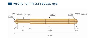 China Custom Double Ended Pogo Pin Spring Loaded Probe | China Manufacturer for sale