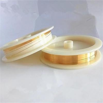 China High Purity Gold Plated Micrcon Tungsten Filament Wire Available In Affordable Price for sale