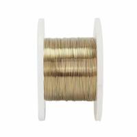China Molybdenum wire, gold plated, 0.025mm (0.001in) dia, 99.95% for sale