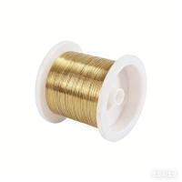 China Gold Plated Molybdenum Wire Suitable for Weaving and in High Frequency Electronics Medical Equipment and Satellite Antennae for sale