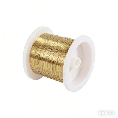 China Gold Plated Molybdenum Wire Suitable for Weaving and in High Frequency Electronics Medical Equipment and Satellite Antennae for sale