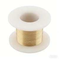 China Gold Plated Molybdenum Wire combining the advantages of molybdenum strength and gold conductivity for industrial applications for sale