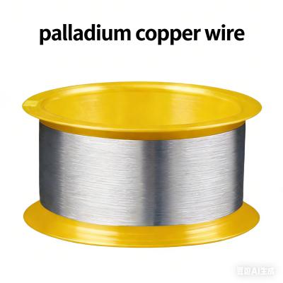China Palladium Coated Copper Wire designed to enhance durability and conductivity in semiconductor packaging and electronic assembly for sale