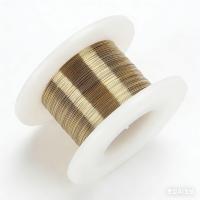 China Ultra Fine Gold Plated Molybdenum Wire in Stock High Reliability for Semiconductor Packaging for sale